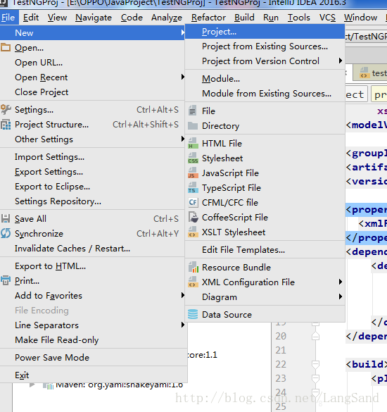 Testng Maven Idea环境搭建 Testng Pom Csdn博客