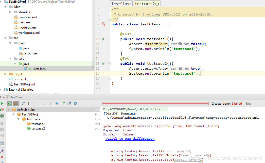 Testng Maven Idea环境搭建 Testng Pom Csdn博客