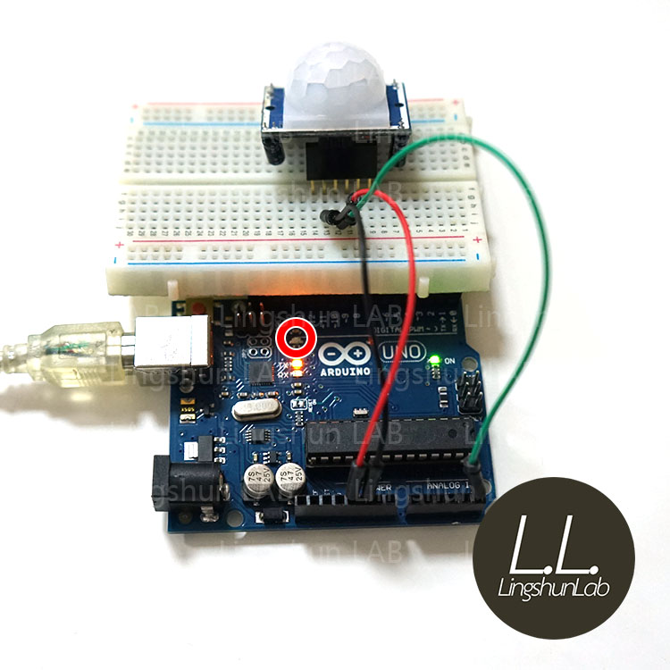 Arduino Uno 使用 人体红外传感器（hcsr051）实现 人体感应灯 Csdn博客 