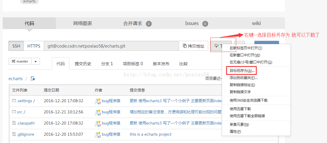 如何下载csdn Code的项目代码 怎么在csdn找到附到code文件夹下的代码 Csdn博客