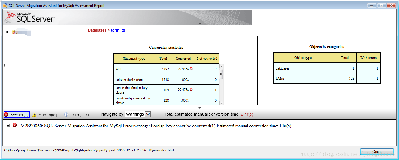 使用ssma将mysql数据库迁移到sql Server使用ssma将mysql数据库迁移到sqlserver Csdn博客