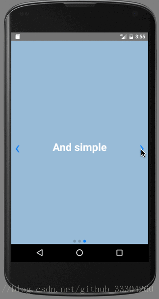 【react Native 安卓开发】 第三方框架的引用之react Native Swiper框架实现欢迎页【第五篇】rn 9631