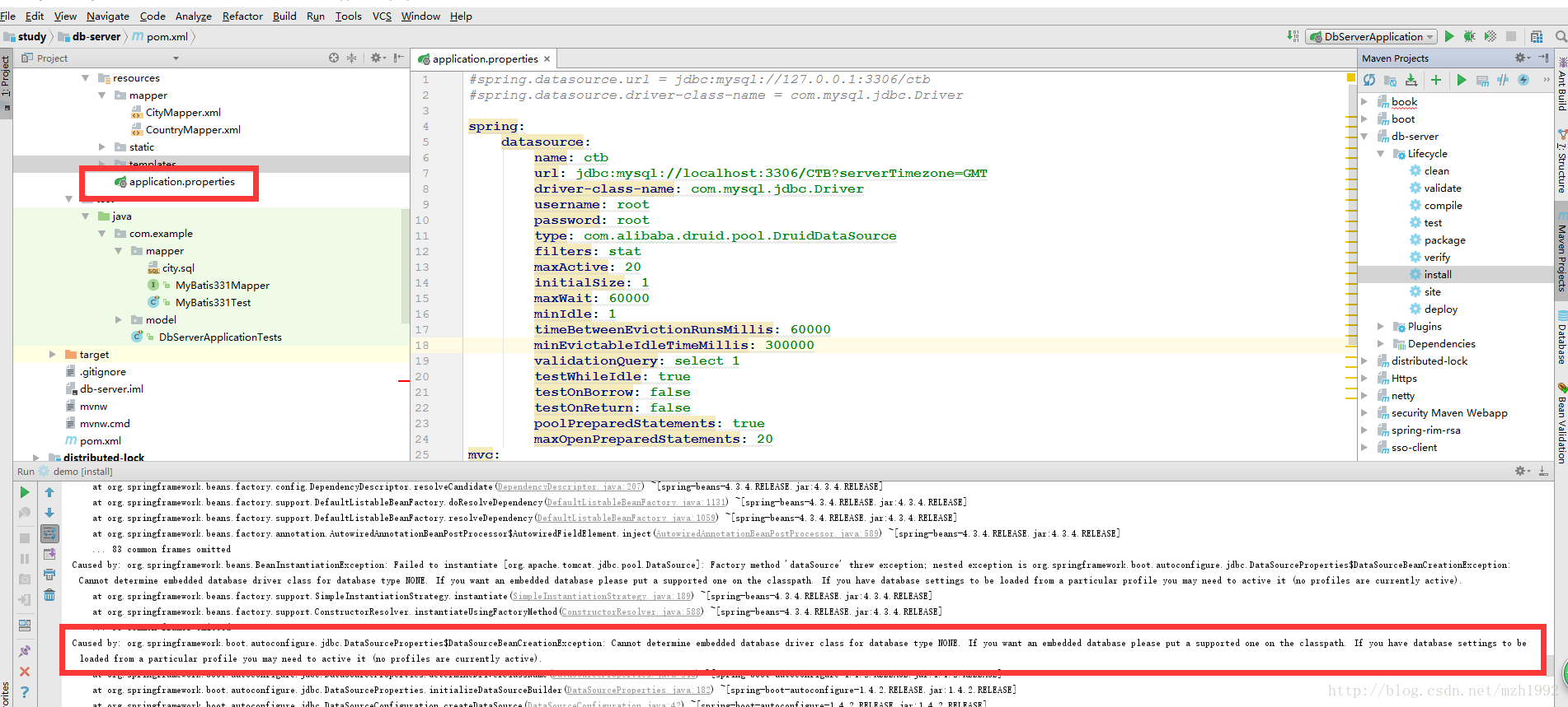 Spring Boot 配置文件后缀的一个坑 Caused By Org Springframework Boot Autoconfigure Csdn博客