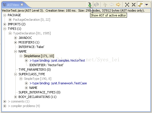 【eclipse高效开发】——astview节点详解 Csdn博客 