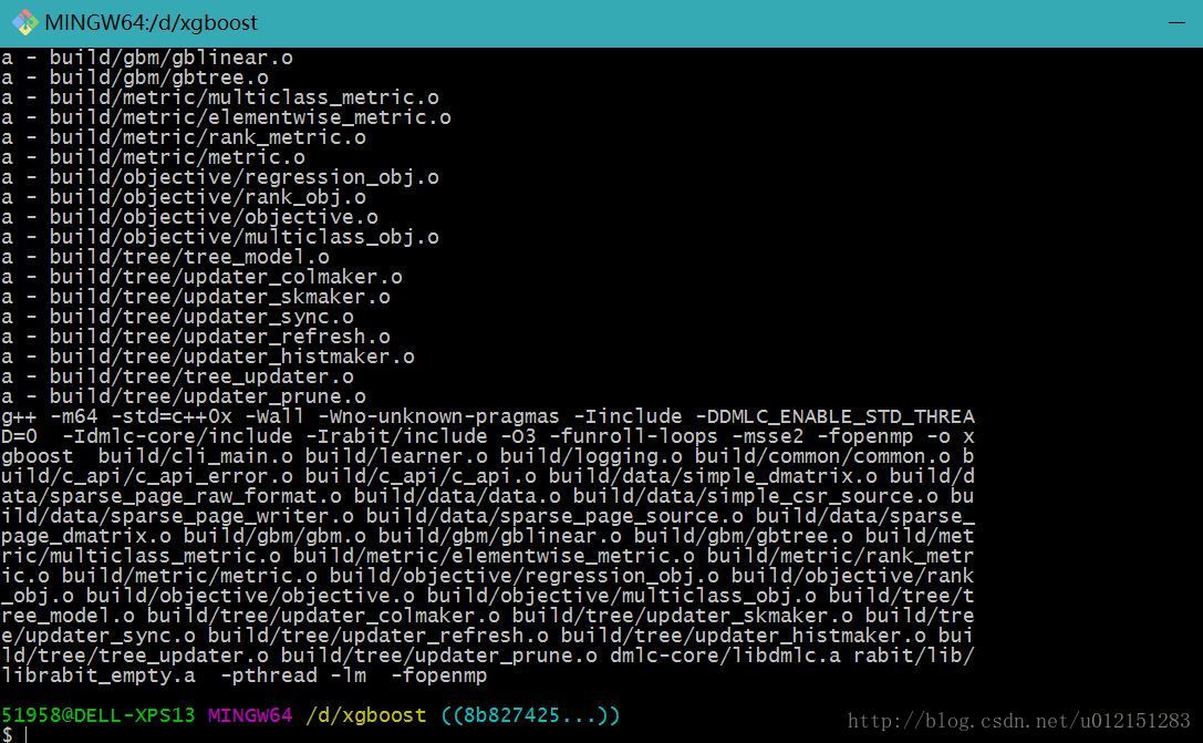Win10 64位系统安装xgboost（使用mingw编译） Matlab使用mingw64编译xgboost程序报错 Csdn博客