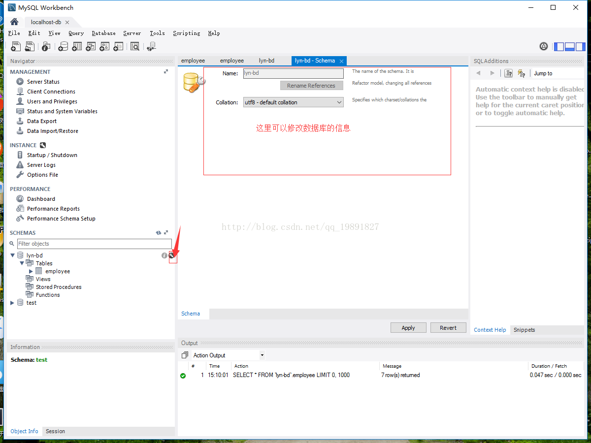 【工具使用】mysql图形化工具 Mysqlworkbench功能介绍 127 0 0 1 17860 Csdn博客
