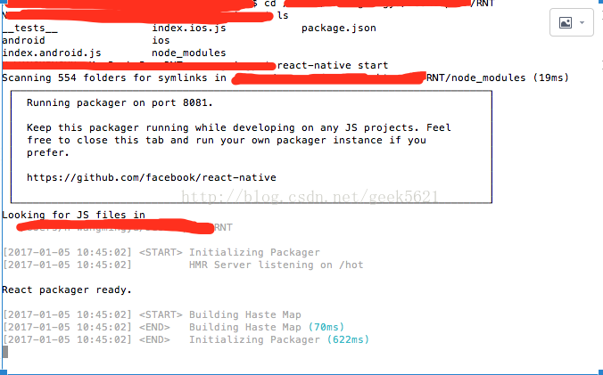 运行react Native中的android项目及问题解决 Rn项目没有android文件夹 Csdn博客