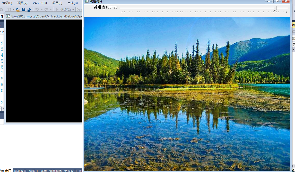 Cc Opencv滑动条的创建与使用c Createtrackbar Csdn博客 