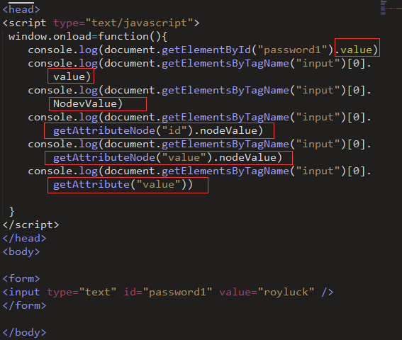 Nodevalue、value和innerhtml的区别div Nodevalue Csdn博客