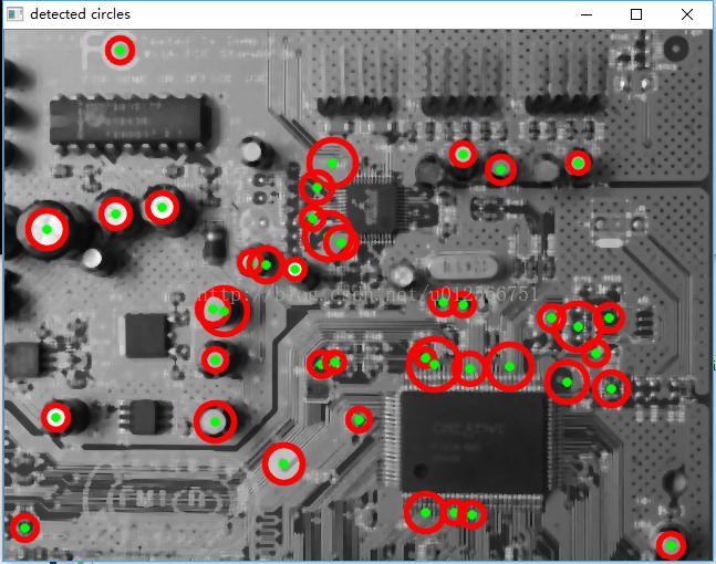 Opencv3 0 Examples学习笔记（11） Houghcircles Cpp Houghcircles函数实现圆形检测 Opencvhoughcircles Csdn博客
