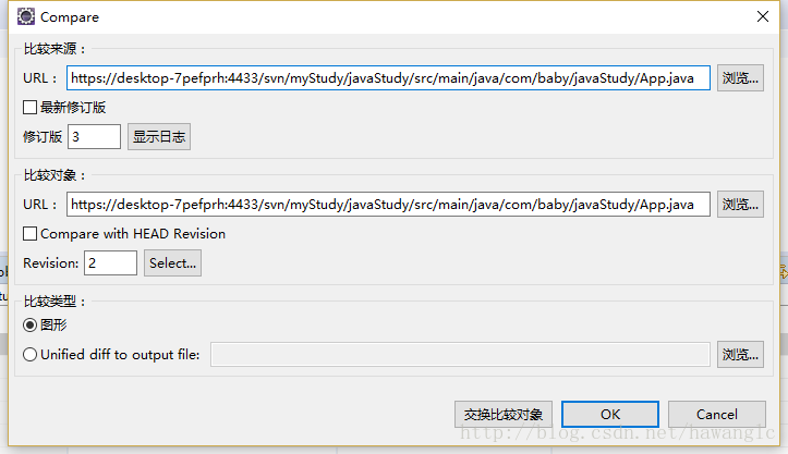 在eclipse中使用svn来比较版本差异及查看各个版本的代码switch To Revision Csdn博客 