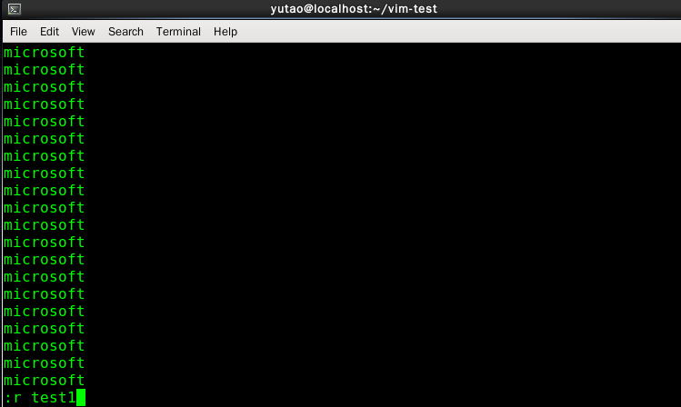 Vim 6 执行shell命令、文件另存为、合并文件和打开多个文件vim将文件合并 Csdn博客