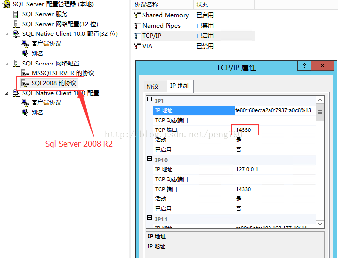 跨网远程连接sqlserver不同实例sqlserver多实例配置远程连接 Csdn博客 