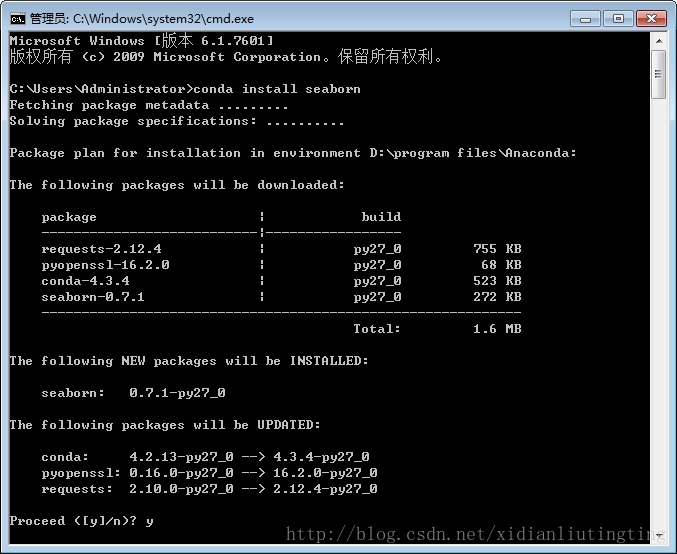 Anaconda 中安装seaborn Plotly Jieba 如何用conda安装seaborn Csdn Csdn博客