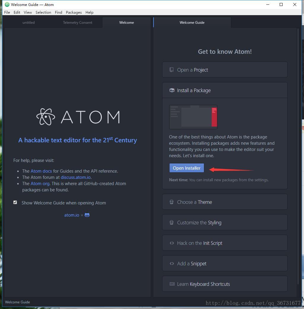 Atom安装并配置cc开发环境atom配置c环境 Csdn博客 