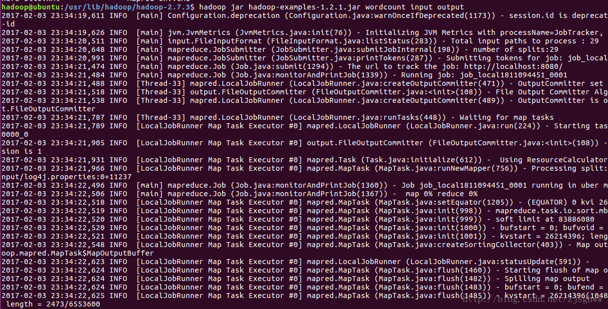 新手上路——hadoop2 7 3单机模式环境搭建 Hadoop旨在构建一个具有高可靠性和良好扩展性的环境 Csdn博客