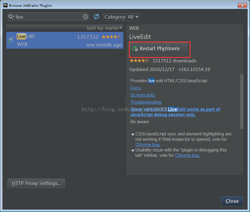 Phpstorm Live Edit 自动刷新html、js、css设置 Phpstorm Liveedit Csdn博客