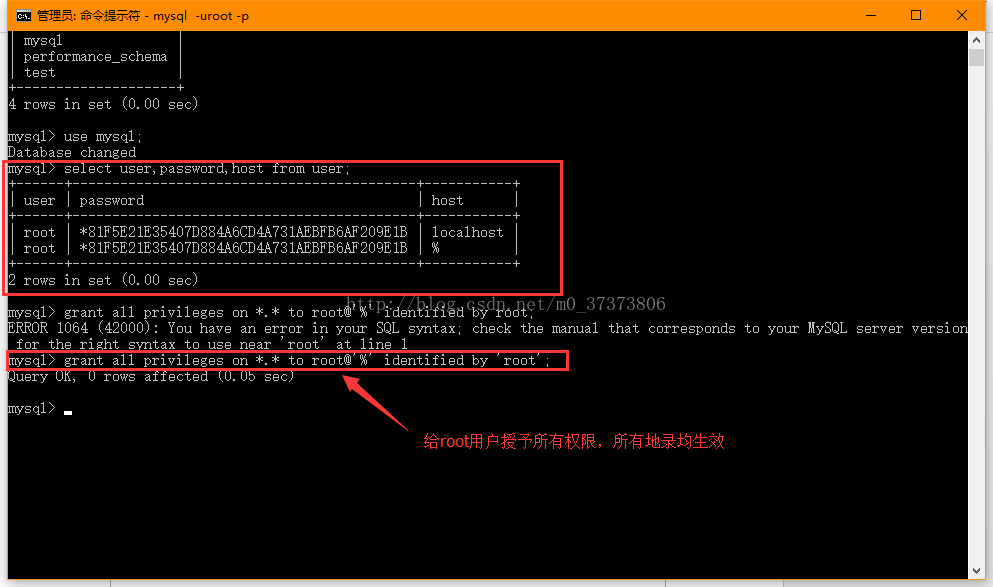 Mysql不允许远程连接问题mysql不允许网络连接 Csdn博客 