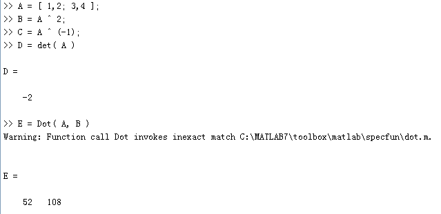 Matlab 70 学习入门 （练习二 矩阵和数组基本操作）matlab70基本用法 Csdn博客