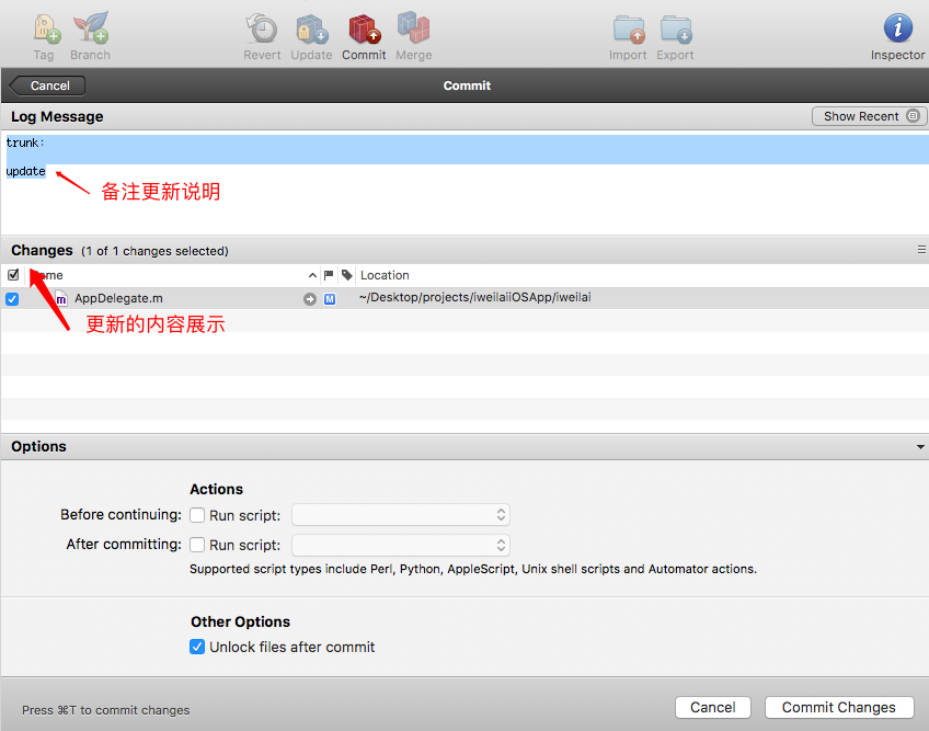 Svn管理工具cornerstone之：提交代码cornerstone提交代码 Csdn博客 