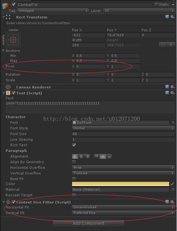 Unity创建自适应字体长度和高度unity Textmeshprougui 文字的高度 Csdn博客 