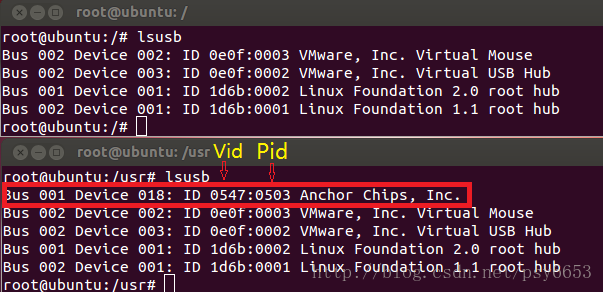 虚拟机linux访问usb设备，通过libusb库方法实现读写usb设备所获取的实时图像数据linux Api 读取pid Vid Csdn博客 