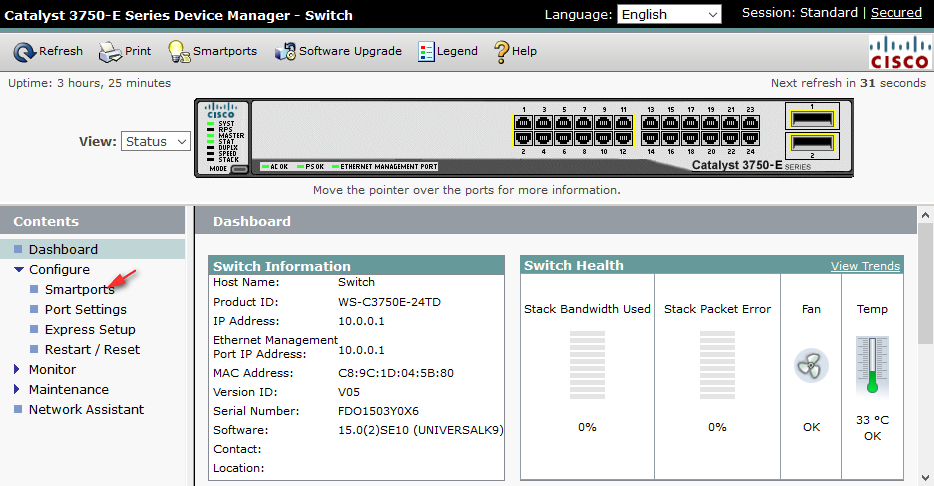 【交换篇】08. 配置管理口 C3750-E CISCO 交换机_思科交换机console口在哪里-CSDN博客