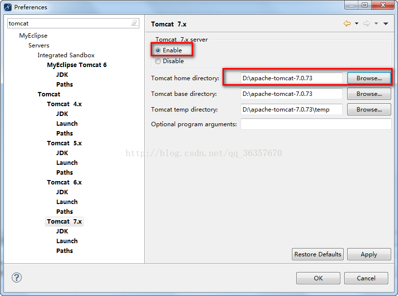 Java Web 开发，eclipse 和myeclipse搭建开发环境开发简单的tomcat程序用eclipse与myeclipse 