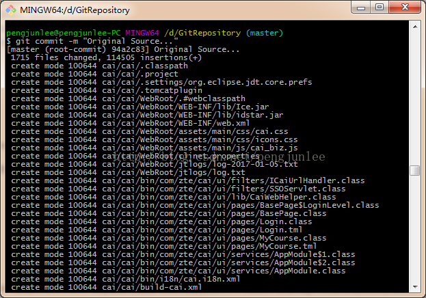 Windows下使用git管理本地代码 Window 使用git 管理本地代码 Csdn Csdn博客