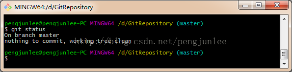 Windows下使用git管理本地代码window 使用git 管理本地代码 Csdn Csdn博客 1769