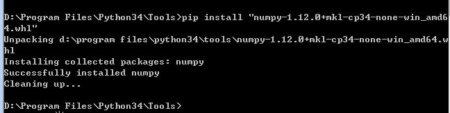 Windows下 Python 34安装 Numpy Matplotlib工具python34安装numpy Csdn博客 