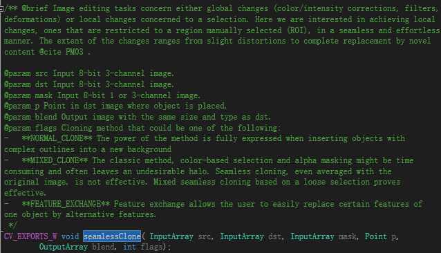 Opencv 图像融合（seamlessclone）opencv中seamlessclone方法的参数 Csdn博客