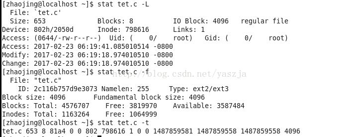 Linux下的stat命令及对stat结构体的剖析stat结构体内数据有问题 Csdn博客 7343
