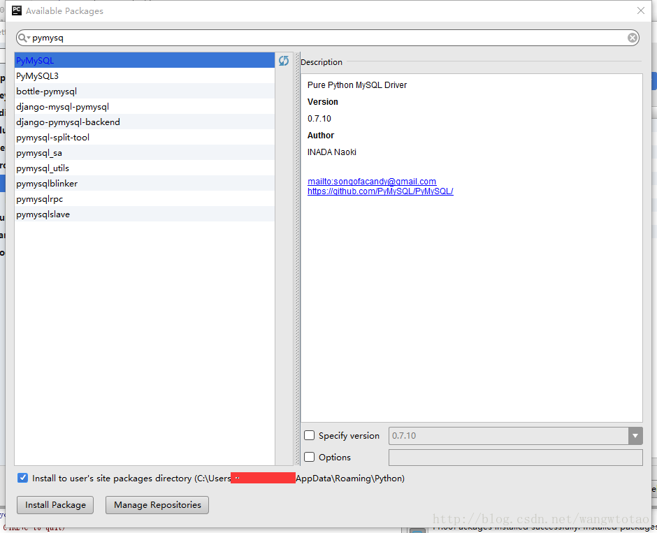 Python3x中连接并使用mysql数据库python连接mysql数据库只能连接两个终端 Csdn博客 