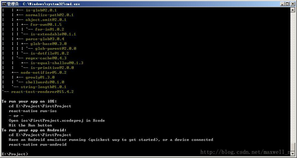 Windows下搭建reactnative开发环境（android） Csdn博客