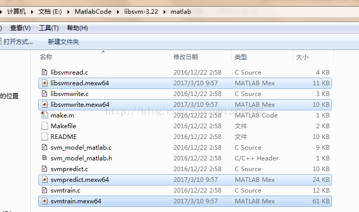 Libsvm在matlab的安装 Svmtrain Mexw64 Csdn博客