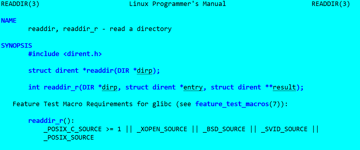 Unixlinux Ls命令的实现unix Ls Csdn博客