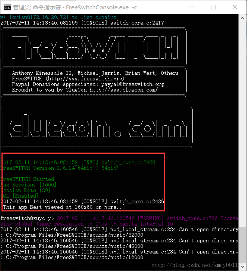 Freeswitch（二） 安装部署、试用 Freeswitchconsole C Csdn博客