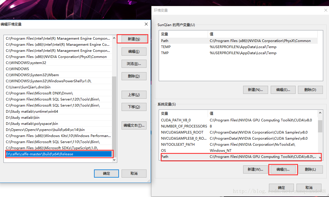 Caffewin10 64位cuda80cudnn V5matlab R2014a详细配置caffe 查看cuda版本 Csdn博客 