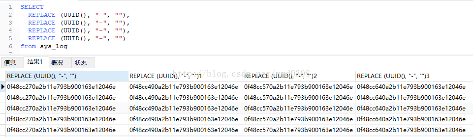 Mysql数据库uuid 函数引起主键冲突问题 Mysqlconcat函数与uuid结合使用不对 Csdn博客