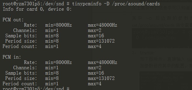 Linux Driver Deep Series Tinyalsa Tinymix Tinycap Tinyplay Tinypcminfo Audio Subsystem 