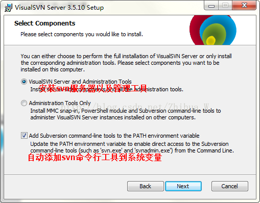 Windows下svn服务端的安装与初步使用svn服务用什么系统比较好 Csdn博客 7158