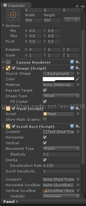 Unity3d Ugui 带滚动条的滑动文本框u3d 可滑动文本框 Csdn博客 