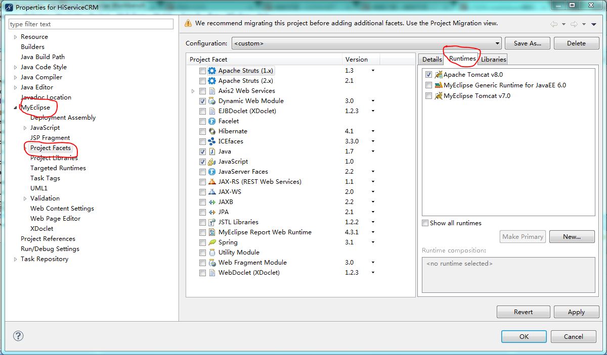 Description Resource Path Location Type Target Runtime Apache Tomcat V80 Is Not Defined 程序员大本营