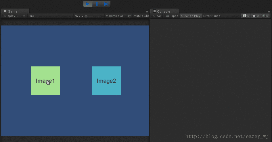 【unity3d Ugui】事件接口（二） 鼠标按下、抬起、点击ipointerdownhandler Csdn博客 