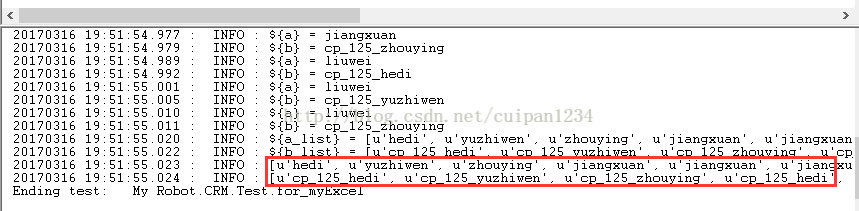 Robot Framework读取excel文件，并保存为listrobotframework导入excel文件并读取 Csdn博客 4614