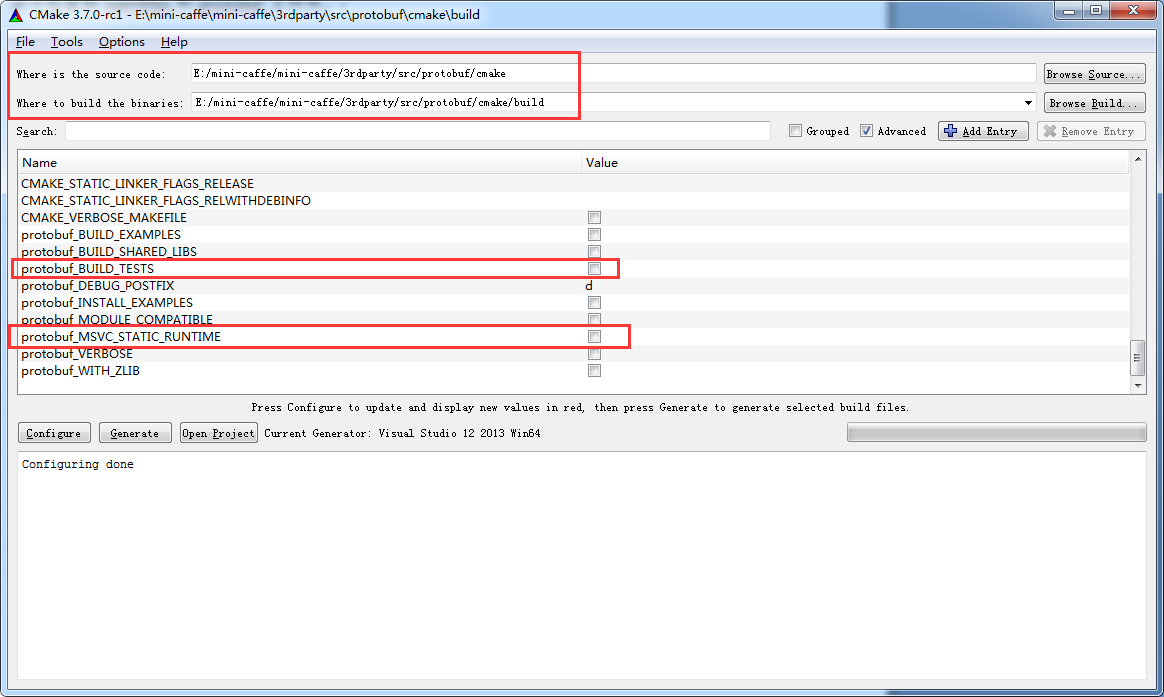 Mini Caffe Vs2013编译 Caffe Vs2013编译使用 Csdn博客