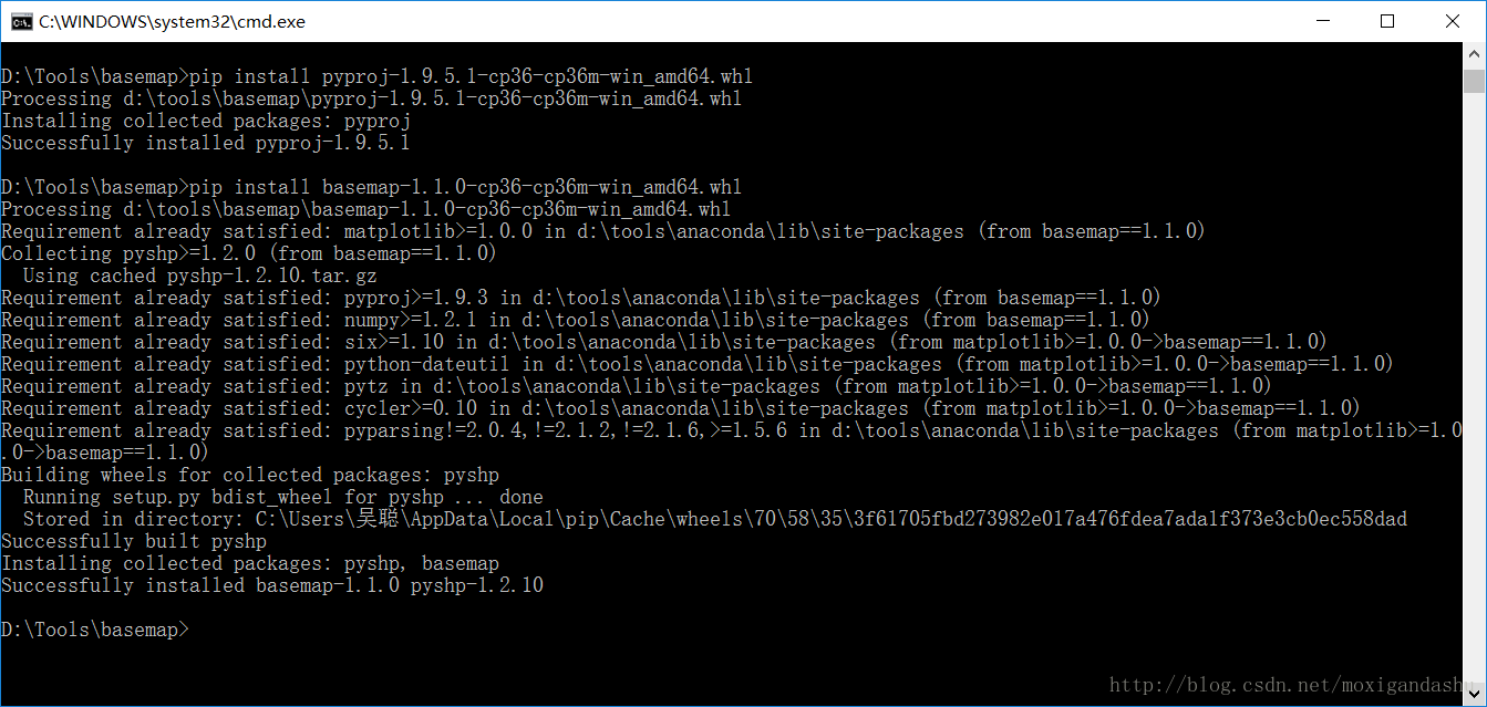 神农尝百草 Windows环境下为python3x安装basemapmoxigandashu的博客 Csdn博客 