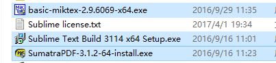 Sublime Text, MikTeX (或TeXLive), SumatraPDF 配置LaTeX开发环境_sublime miktex-CSDN博客